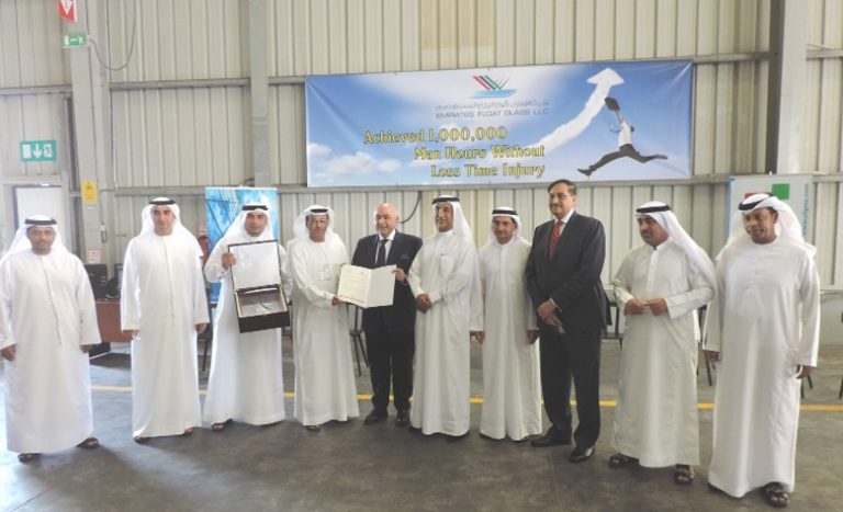 Emirates Float Glass LLC achieved 1 Million man hours – Emirates Float ...